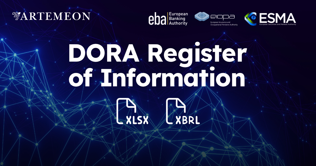 ARTEMEON releases DORA register of information functionality | ARTEMEON
